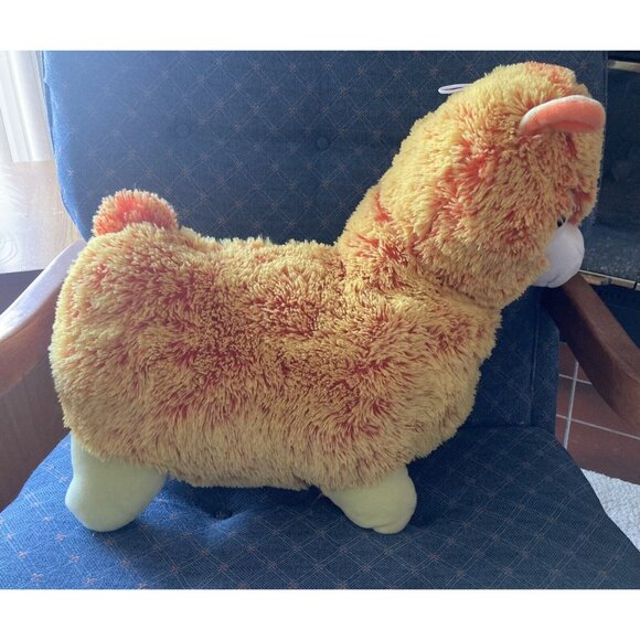 Peek-A-Boo Toys | Toys | Peekaboo Toys Yellow Orange Plush Dolly Llama ...